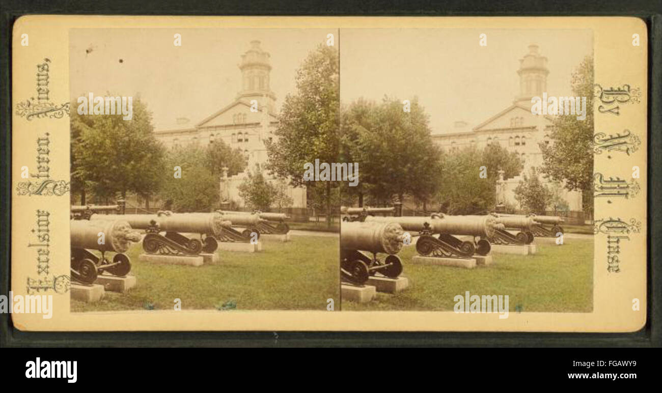 This stereoscopic image shows a scenic view of Annapolis, Maryland, and ...