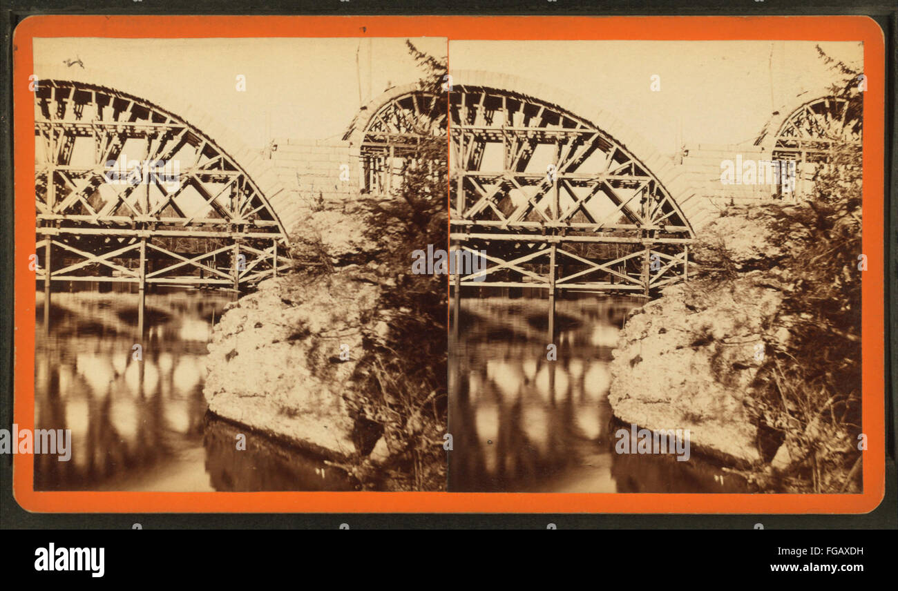 A photograph from the Robert N. Dennis collection showing a detailed ...