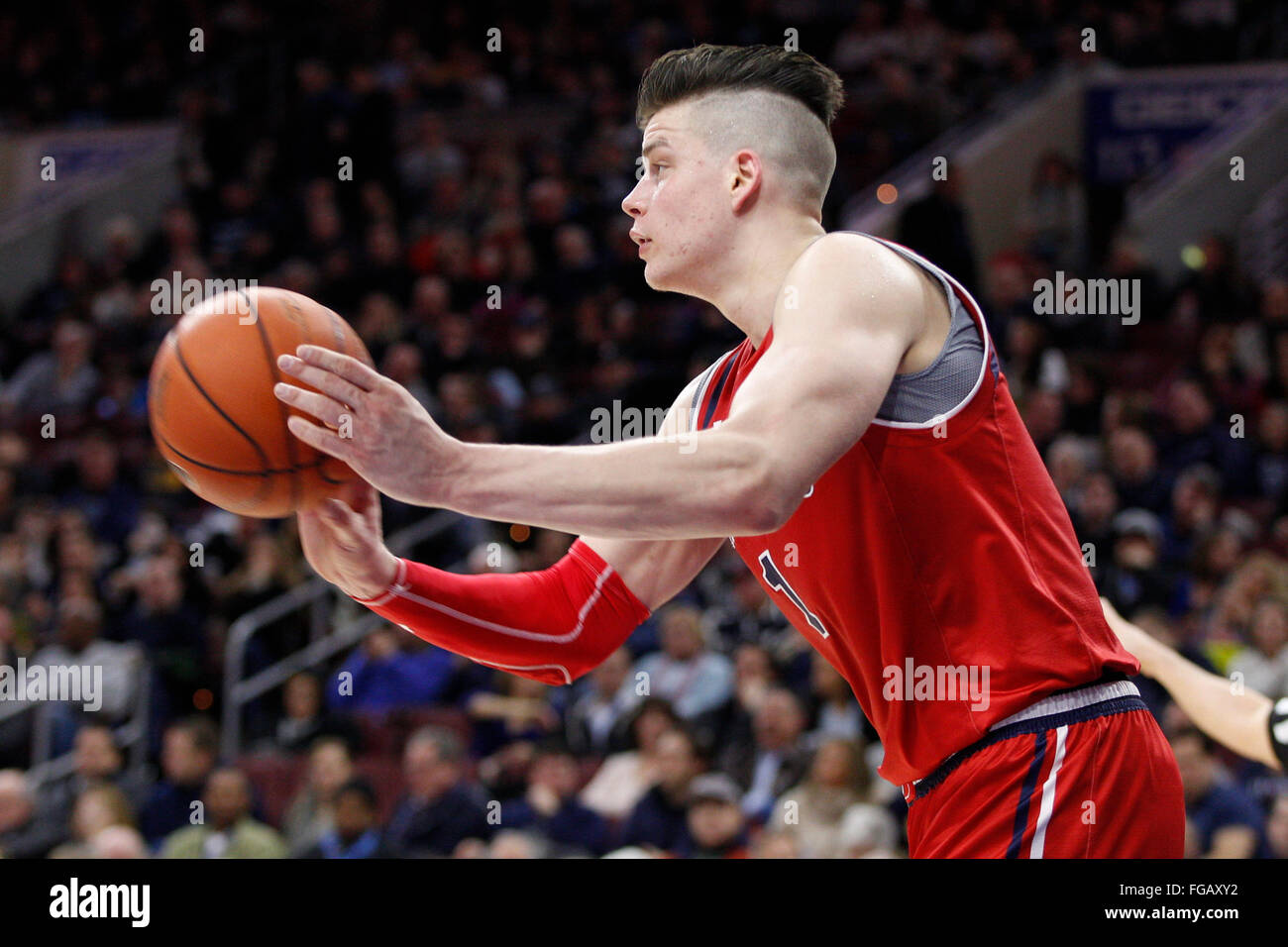 Philadelphia, Pennsylvania, USA. 13th Feb, 2016. St. John's Red Storm ...