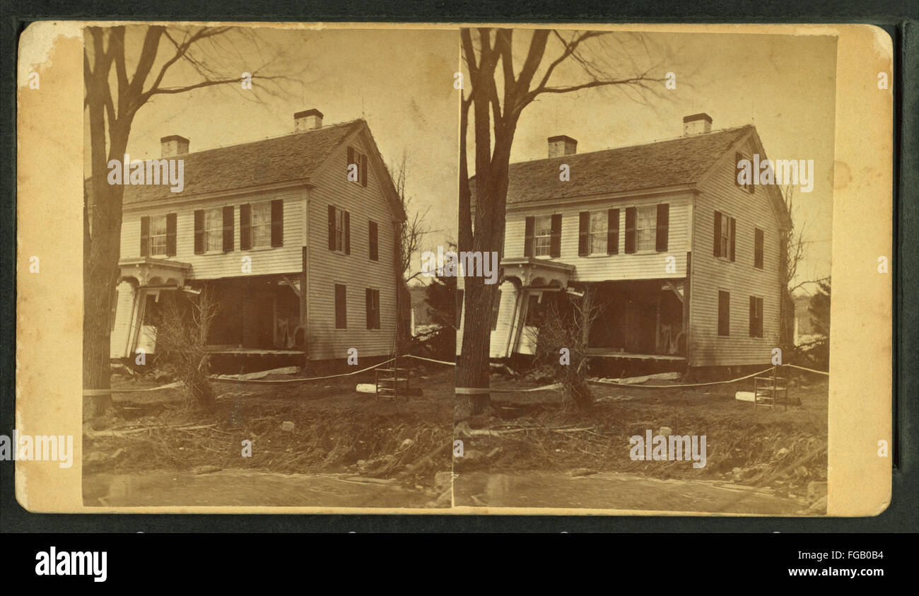 A photograph by Frank Lawrence of the Olney House, capturing the ...