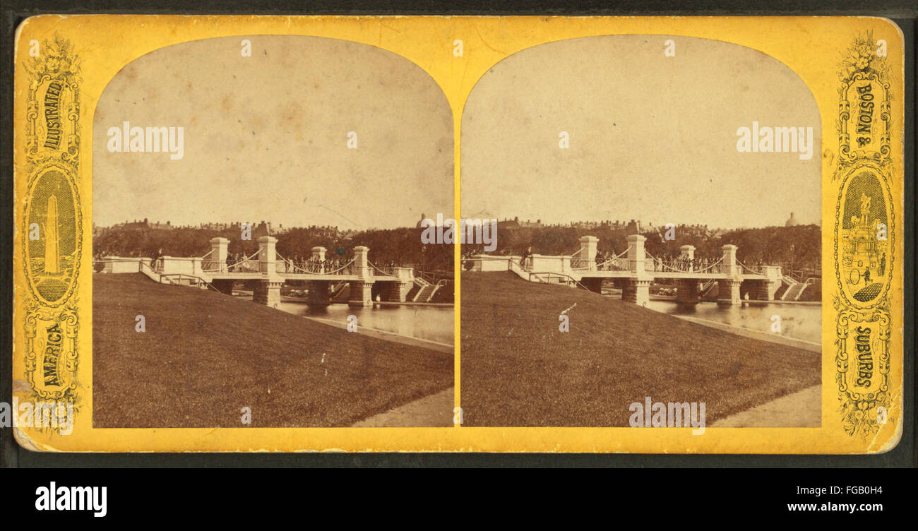 A stereoscopic view from the Robert N. Dennis collection showing the ...