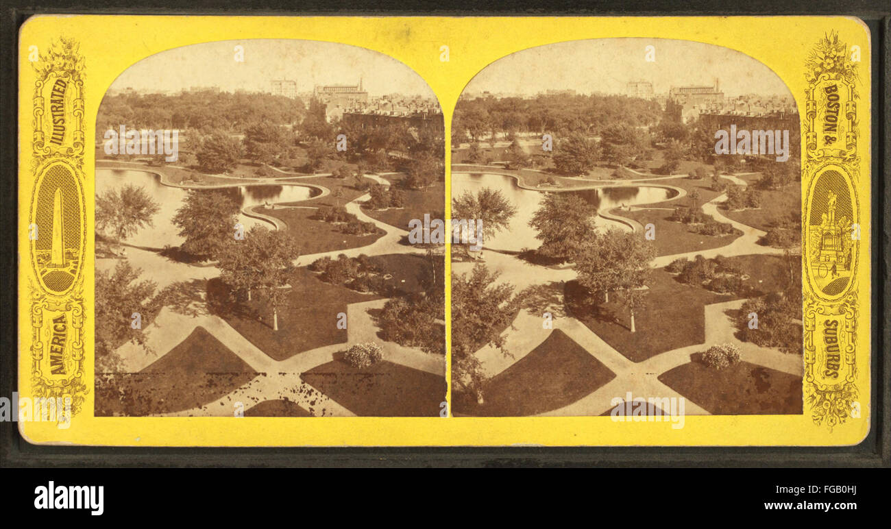 This stereoscopic photograph from the Robert N. Dennis collection ...