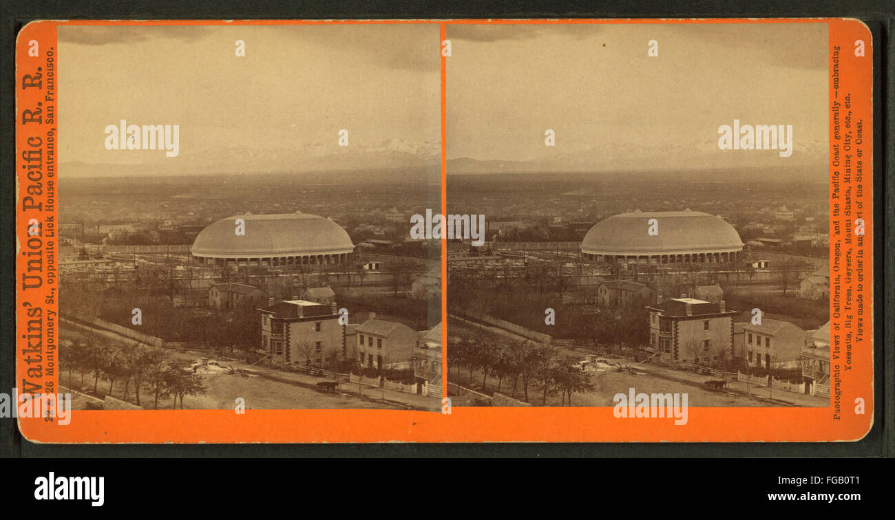 A photograph of the Tabernacle in Salt Lake City, Utah, taken by ...