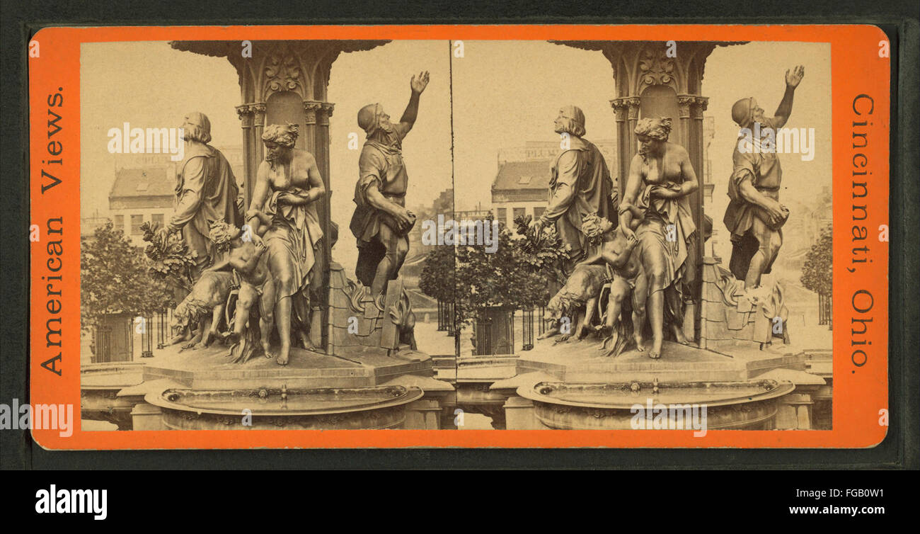 Photograph of the Tyler Davidson Fountain, located on the east side ...