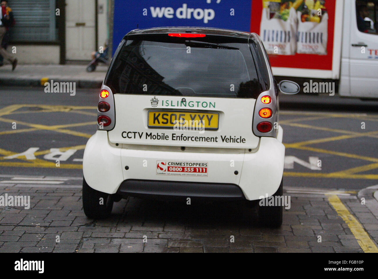 Mobile Spy camera car traffic enforcement vehicle (credit image © Jack ...