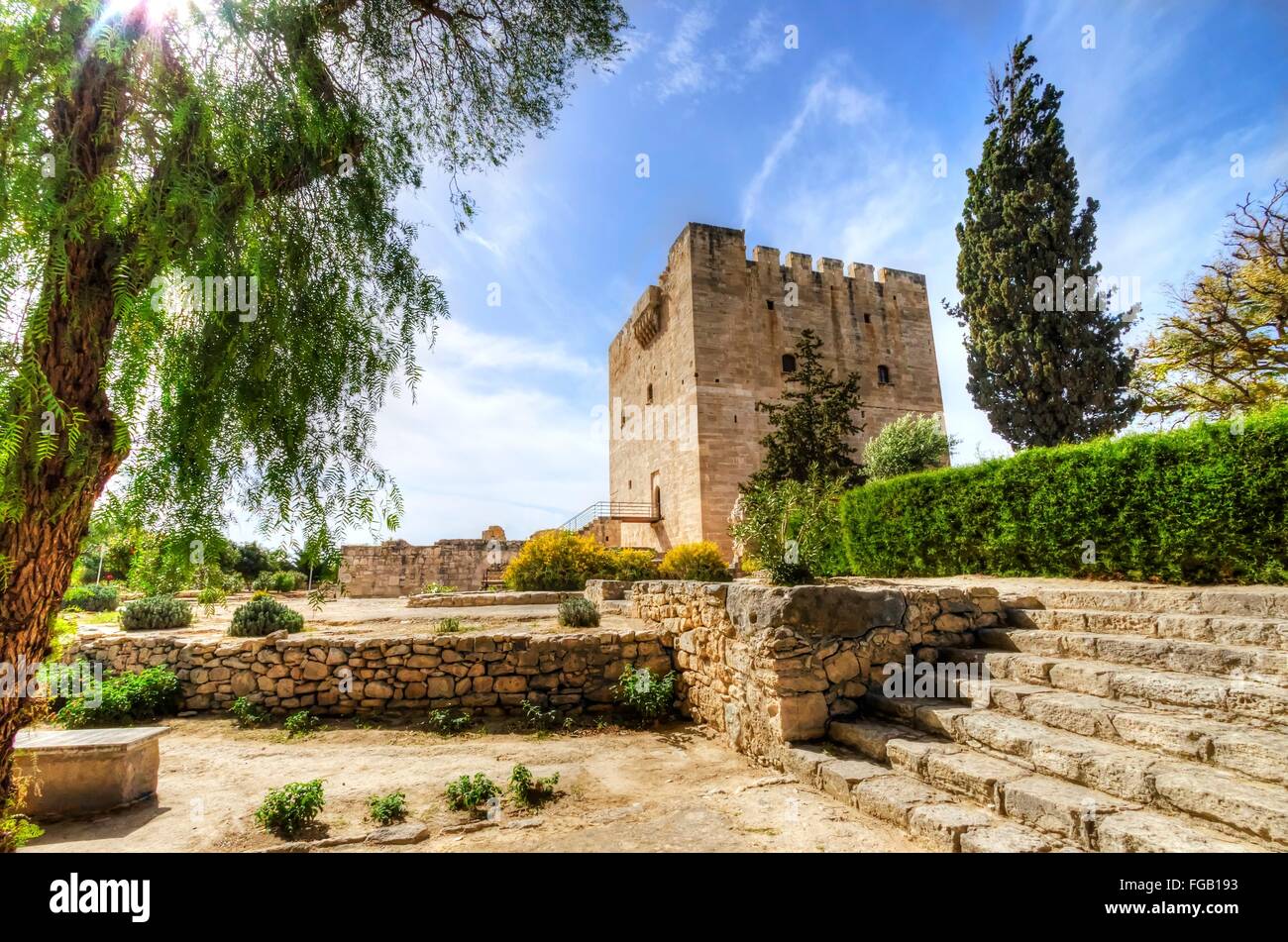 Cyprus templar castle hi-res stock photography and images - Alamy