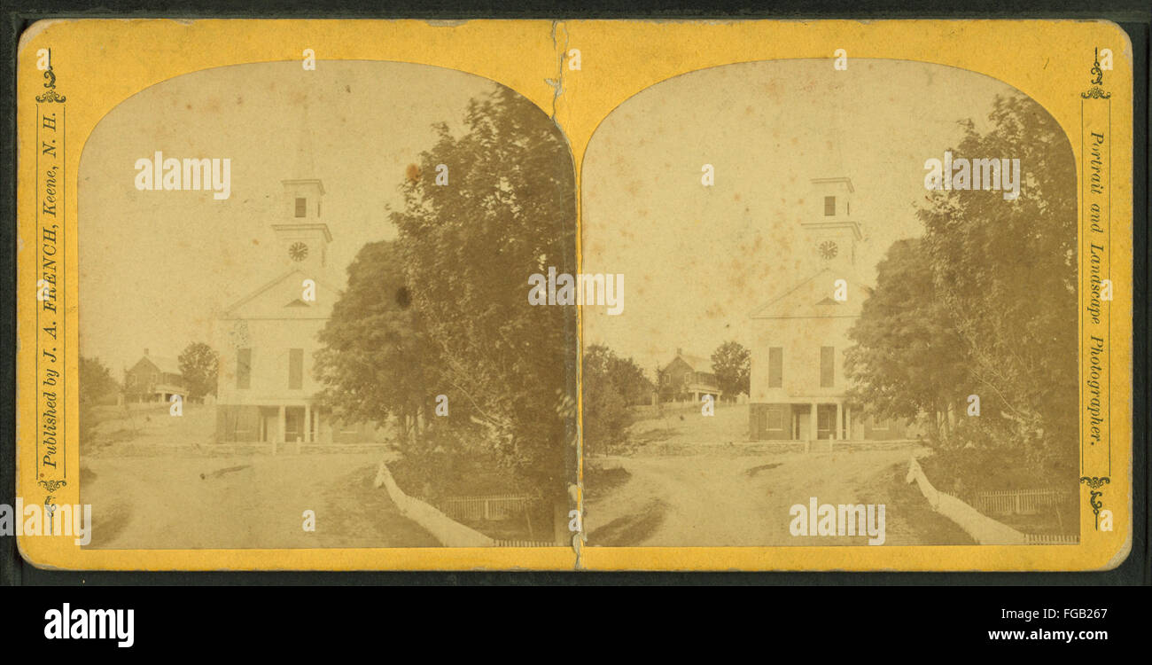 A stereoscopic view from the Robert N. Dennis collection showing the ...