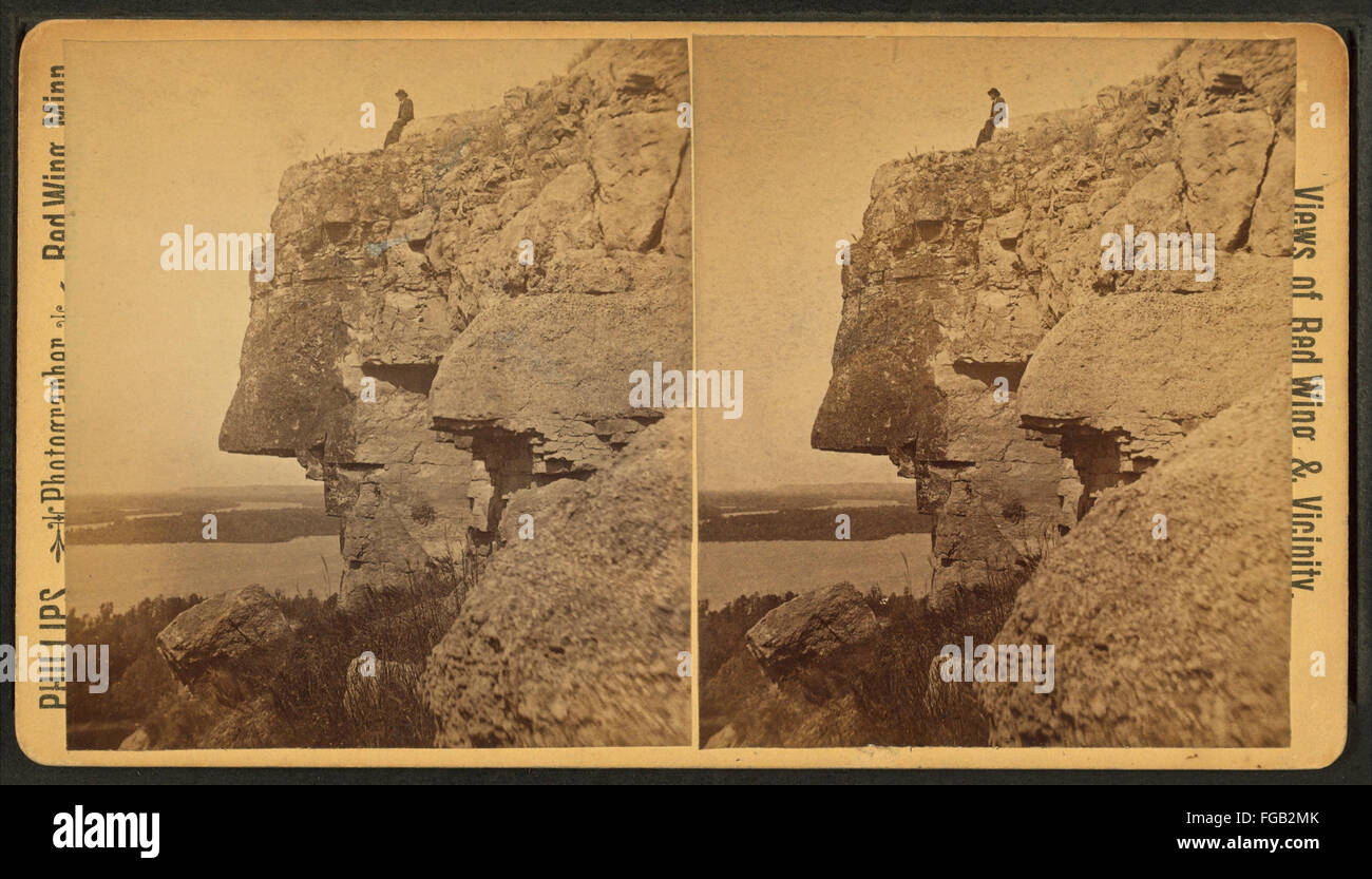 A photograph offering views of Red Wing and its surrounding area ...