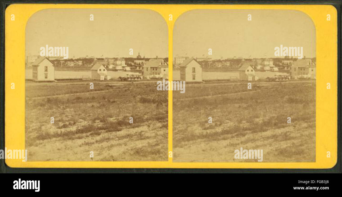 View from the highlands captured by S.F. Adams. The photograph ...