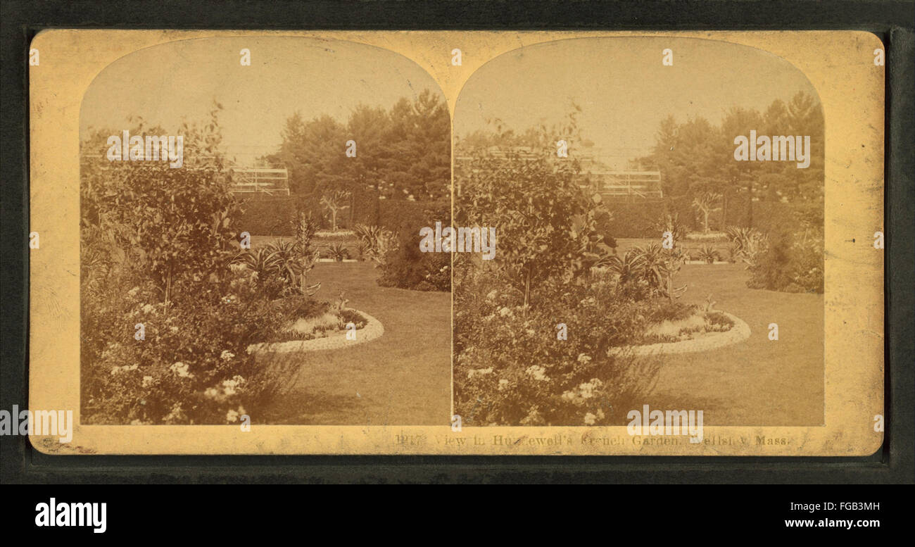 A photograph by Littleton View Co. showing a view of Hunnewell's French ...