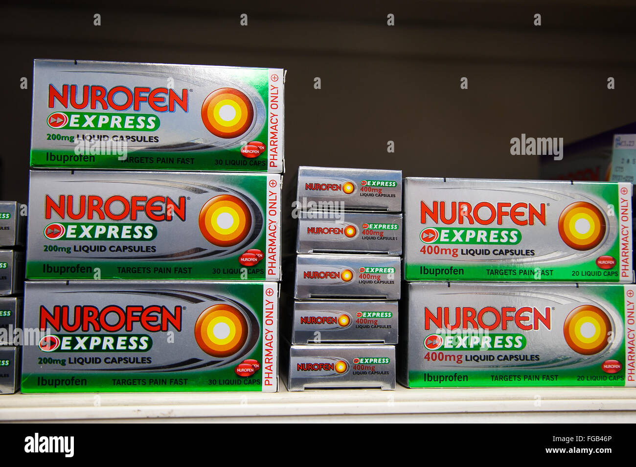 Nurofen pain killer hi-res stock photography and images - Alamy
