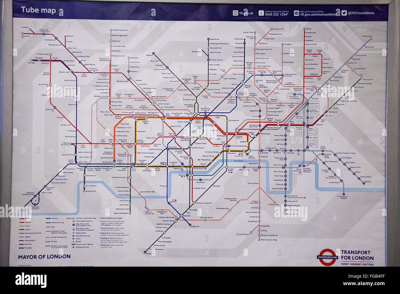 Passenger tube map hi-res stock photography and images - Alamy