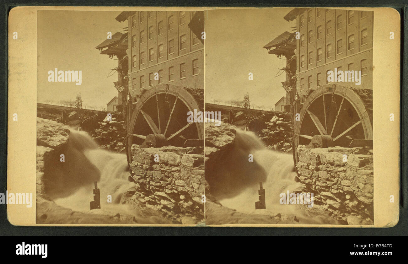 A photograph by Frank Lawrence showing a damaged mill, emphasizing the ...
