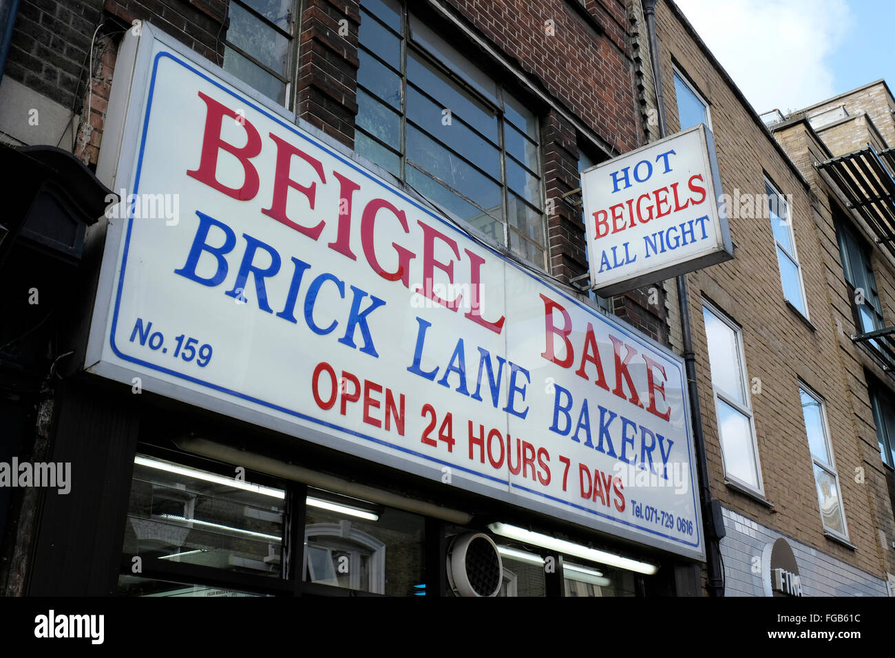 Beigel shop in brick lane hi-res stock photography and images - Alamy
