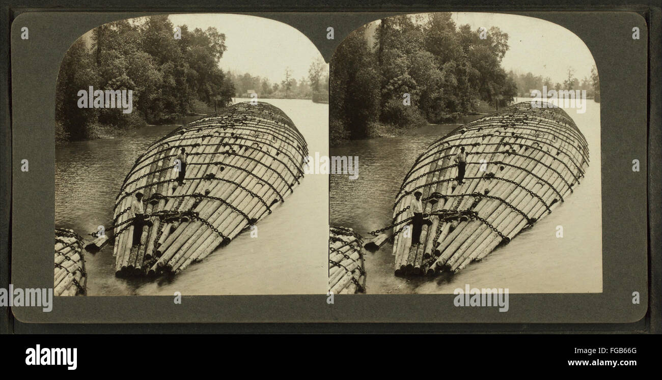 Log raft columbia river hi-res stock photography and images - Alamy
