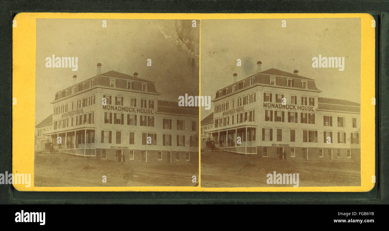 Photograph of the Monadnock House, a historic building, showcasing its ...