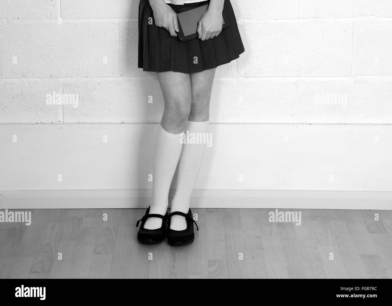School girl legs hi-res stock photography and images - Alamy