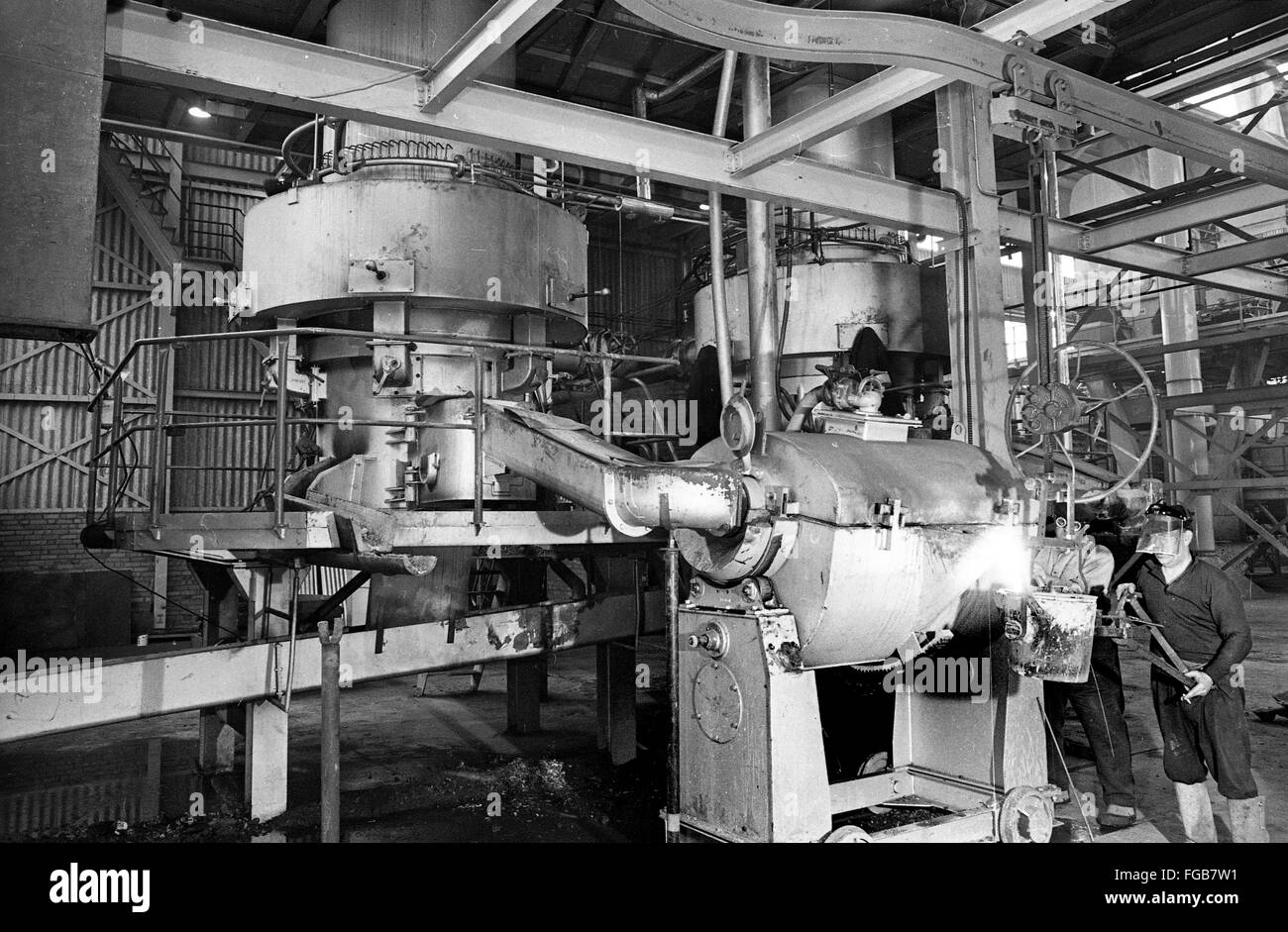 Allied Iron Foundry at Ketley, Telford Shropshire 1960s Stock Photo - Alamy