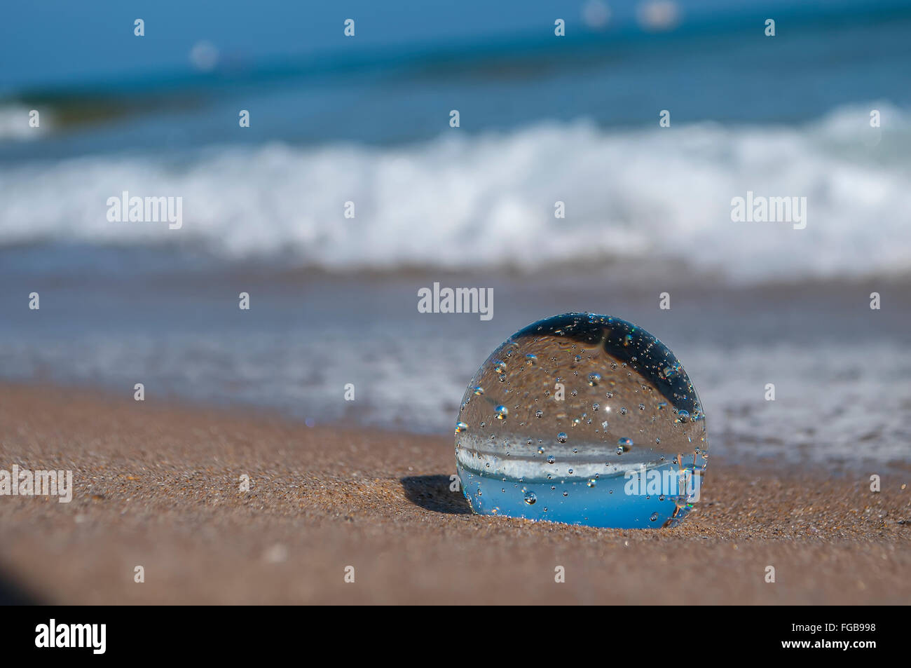 Globe sand nature hi-res stock photography and images - Alamy