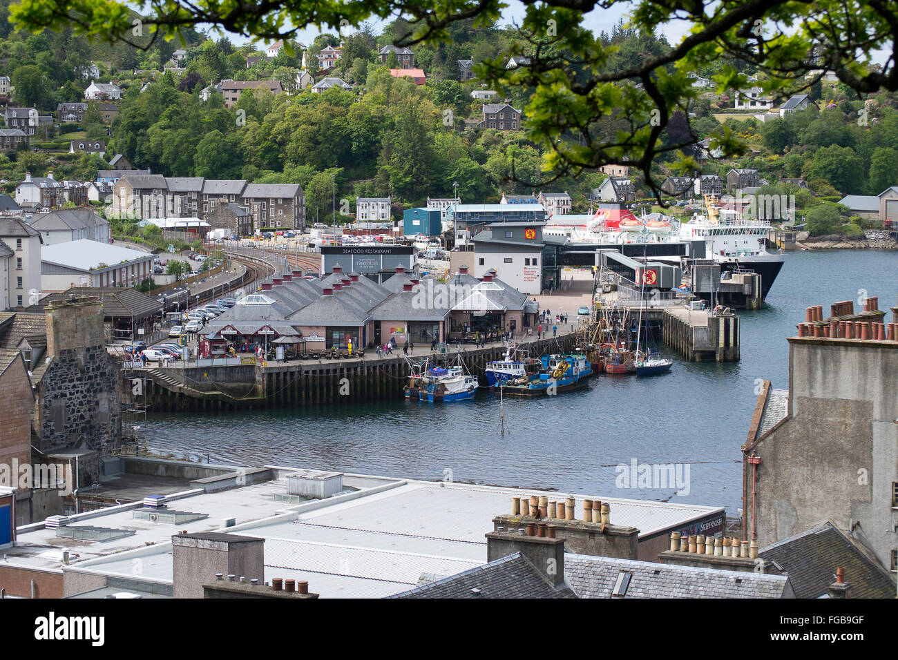 Oban Ferry Terminal Stock Photo - Alamy