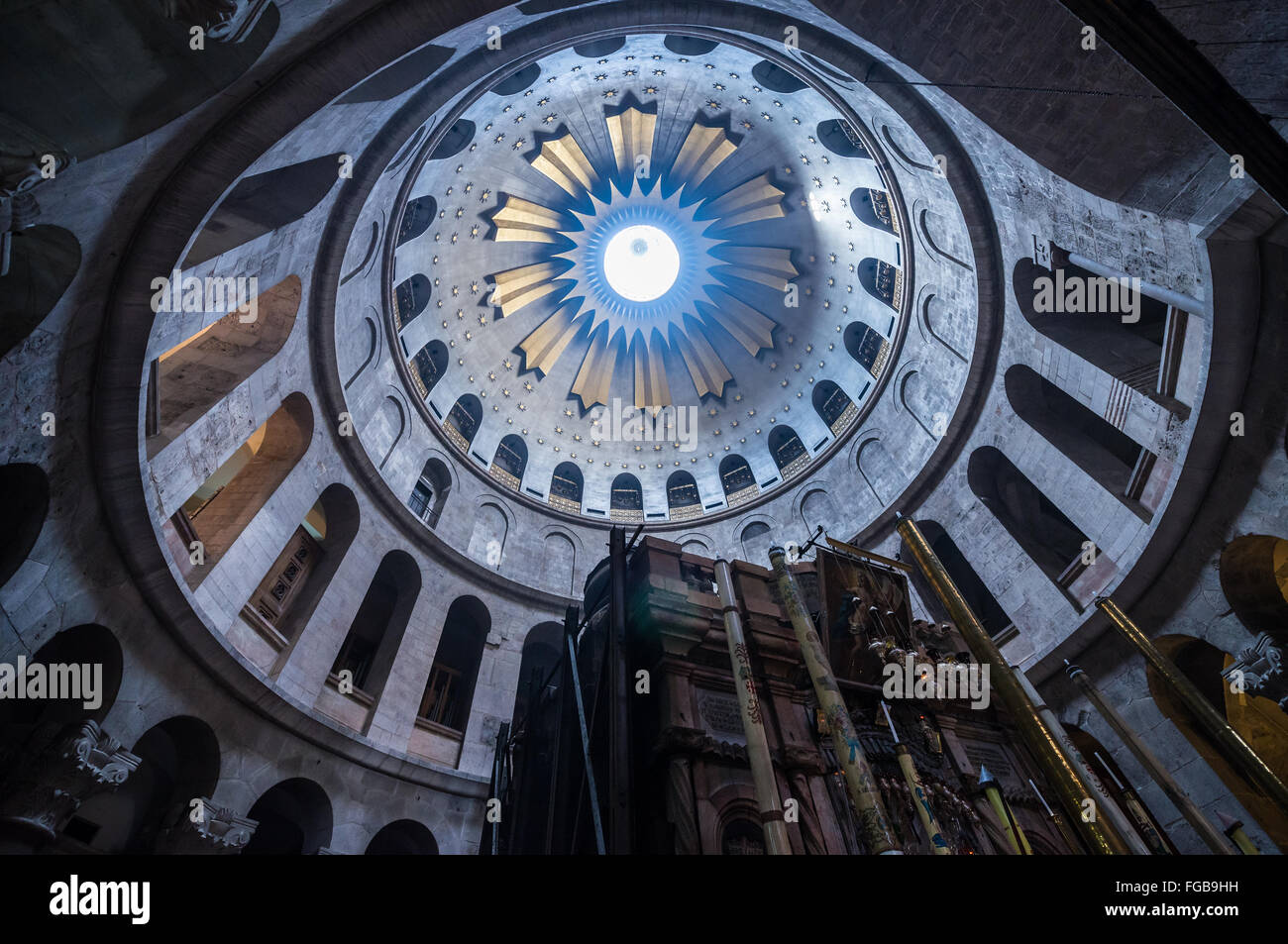 Aedicula in the Rotunda of Holy Sepulchre Church also called Church of ...
