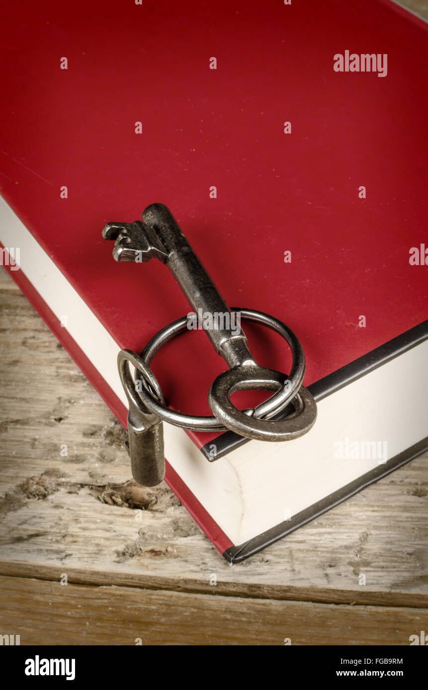 The key to knowledge, an educational concept Stock Photo - Alamy