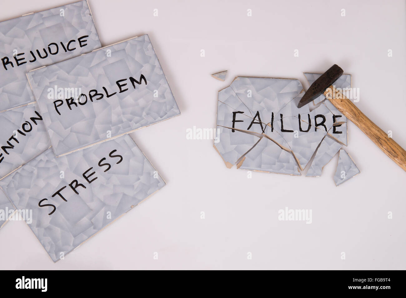 overcome failure and problems Stock Photo - Alamy