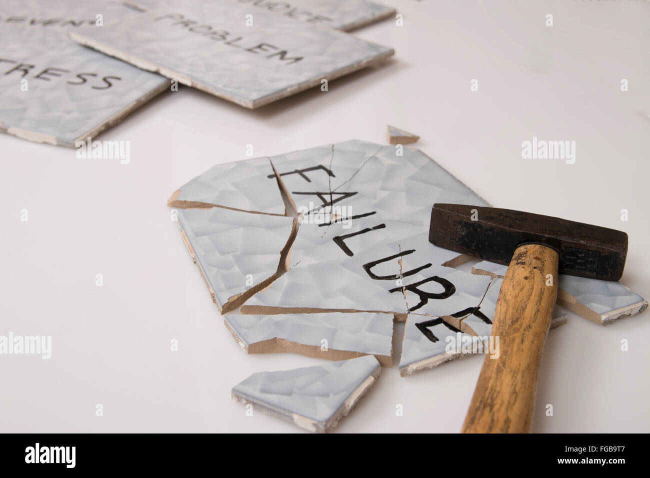 overcome failures and problems Stock Photo - Alamy