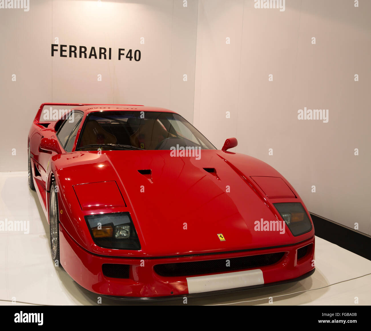 ExCel London,UK,18th February 2016,Ferrari F40 on show at The London ...
