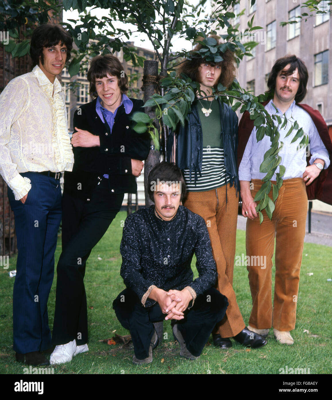 CUPID'S INSPIRATION UK pop group in July 1968. From left: Terry Rice ...