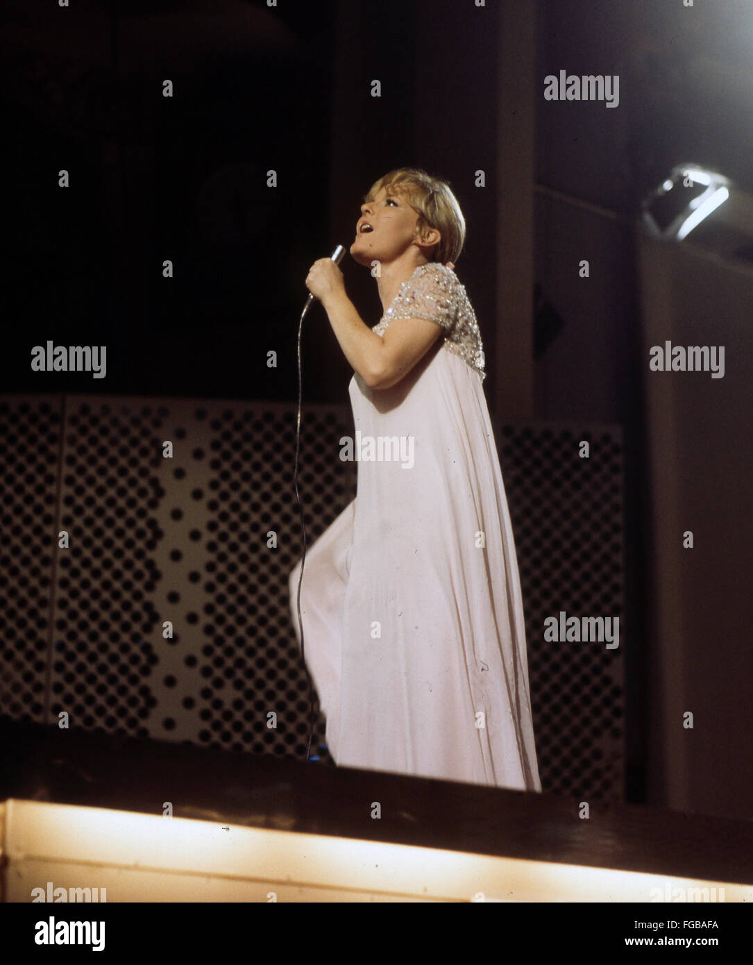 PETULA CLARK English singer and film actress about 1972 Stock Photo - Alamy