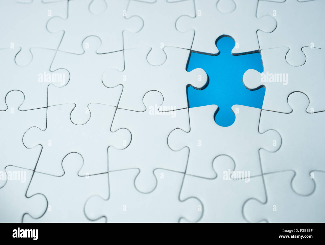 Jigsaw puzzle incomplete hi-res stock photography and images - Alamy