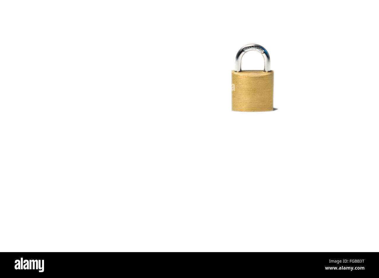 White lock Cut Out Stock Images & Pictures - Alamy