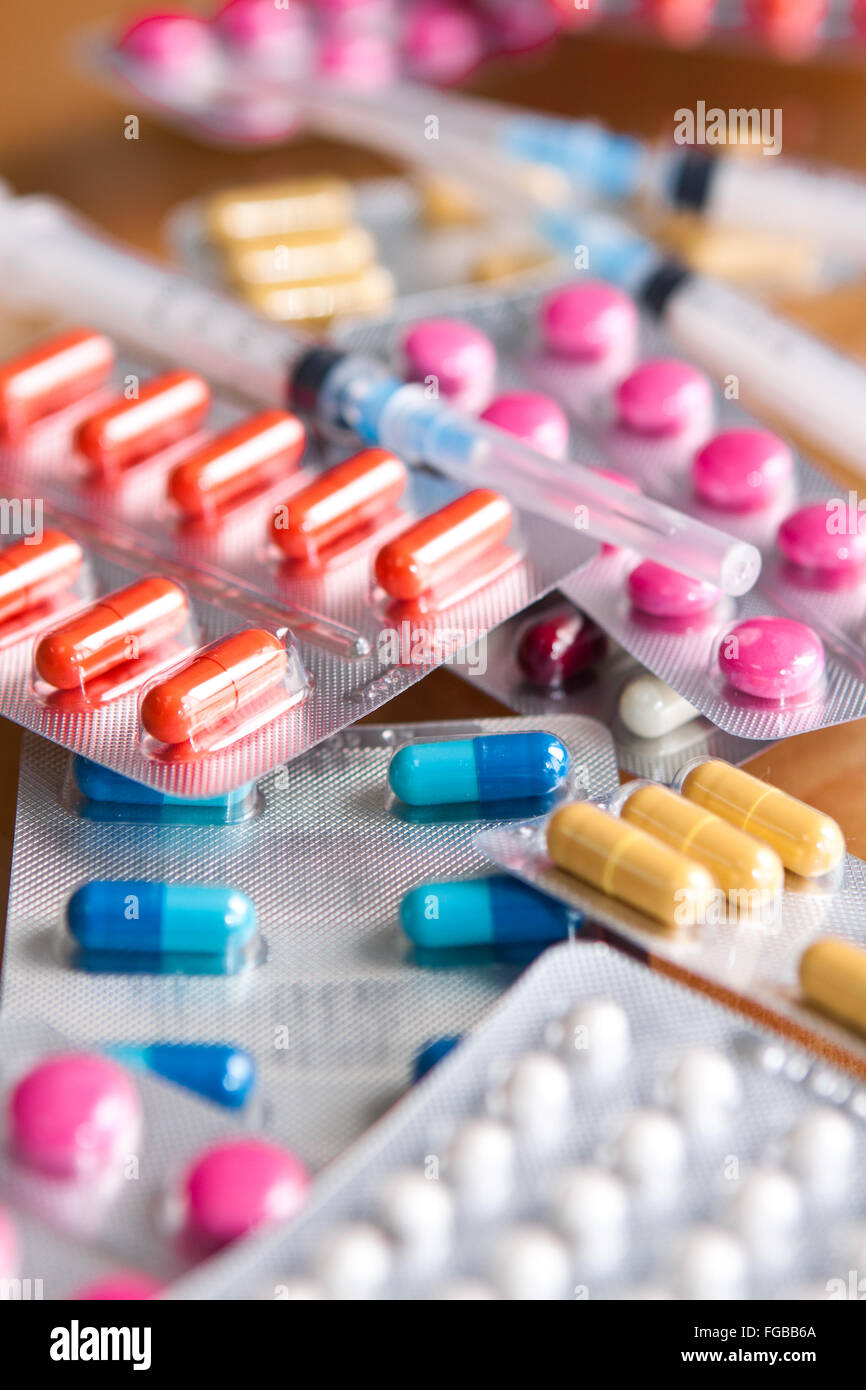 Medication, drug, tablet Stock Photo - Alamy