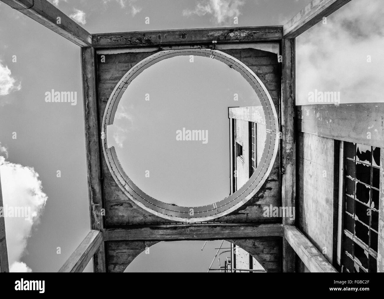 Skylight window Black and White Stock Photos & Images - Alamy