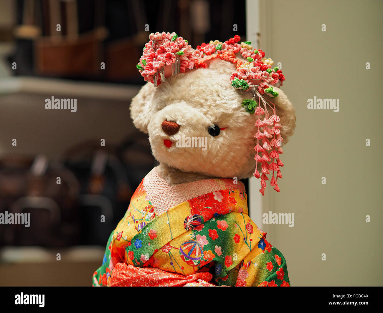 Japan teddy bear toy hi-res stock photography and images - Alamy