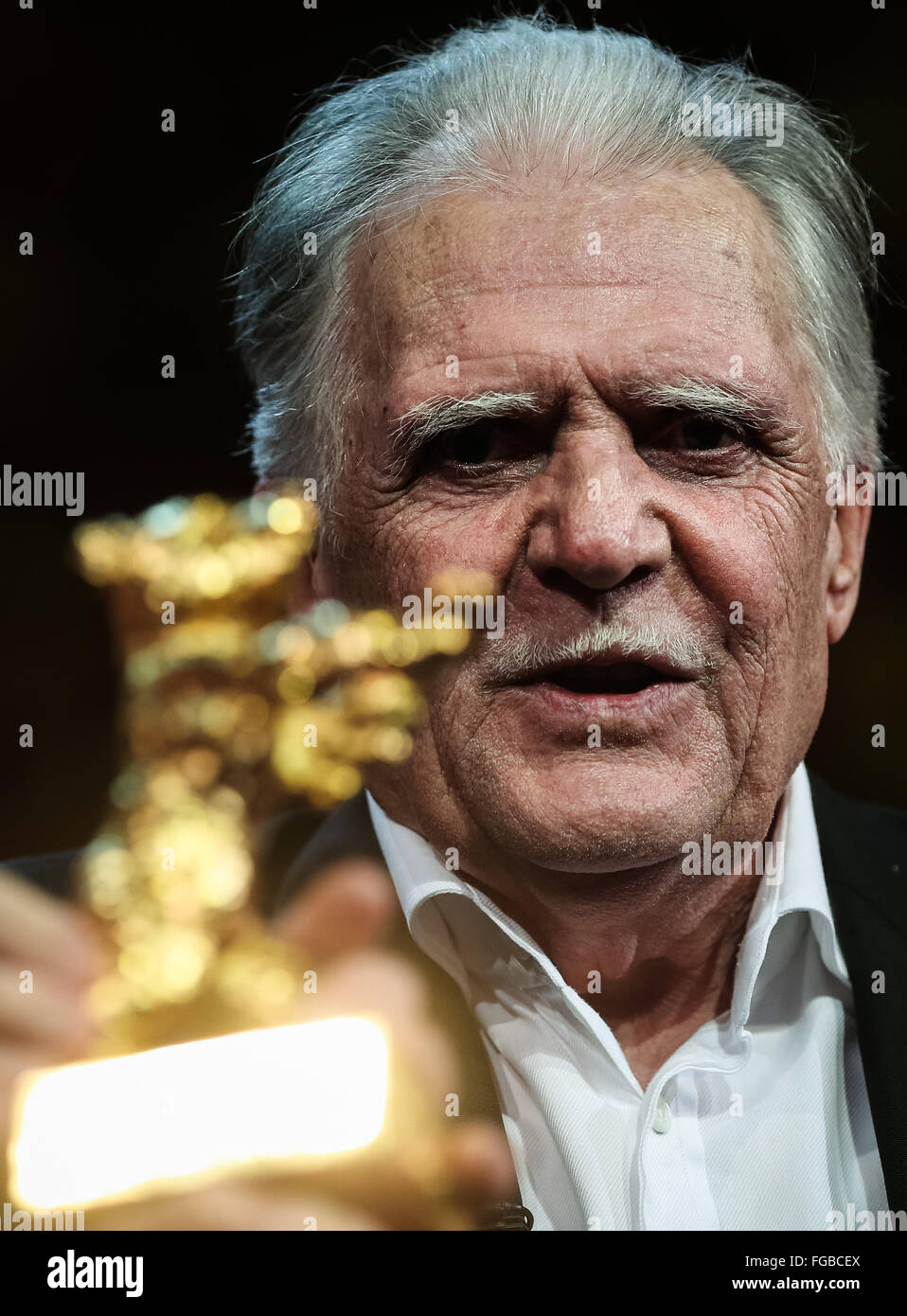 Berlin, Germany. 18th Feb, 2016. German cinematographer Michael ...