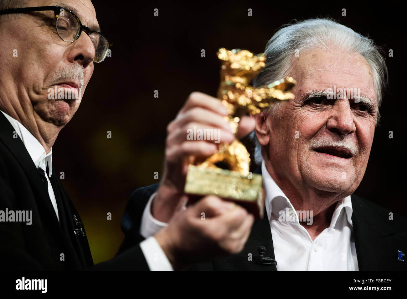 Berlin, Germany. 18th Feb, 2016. German cinematographer Michael ...