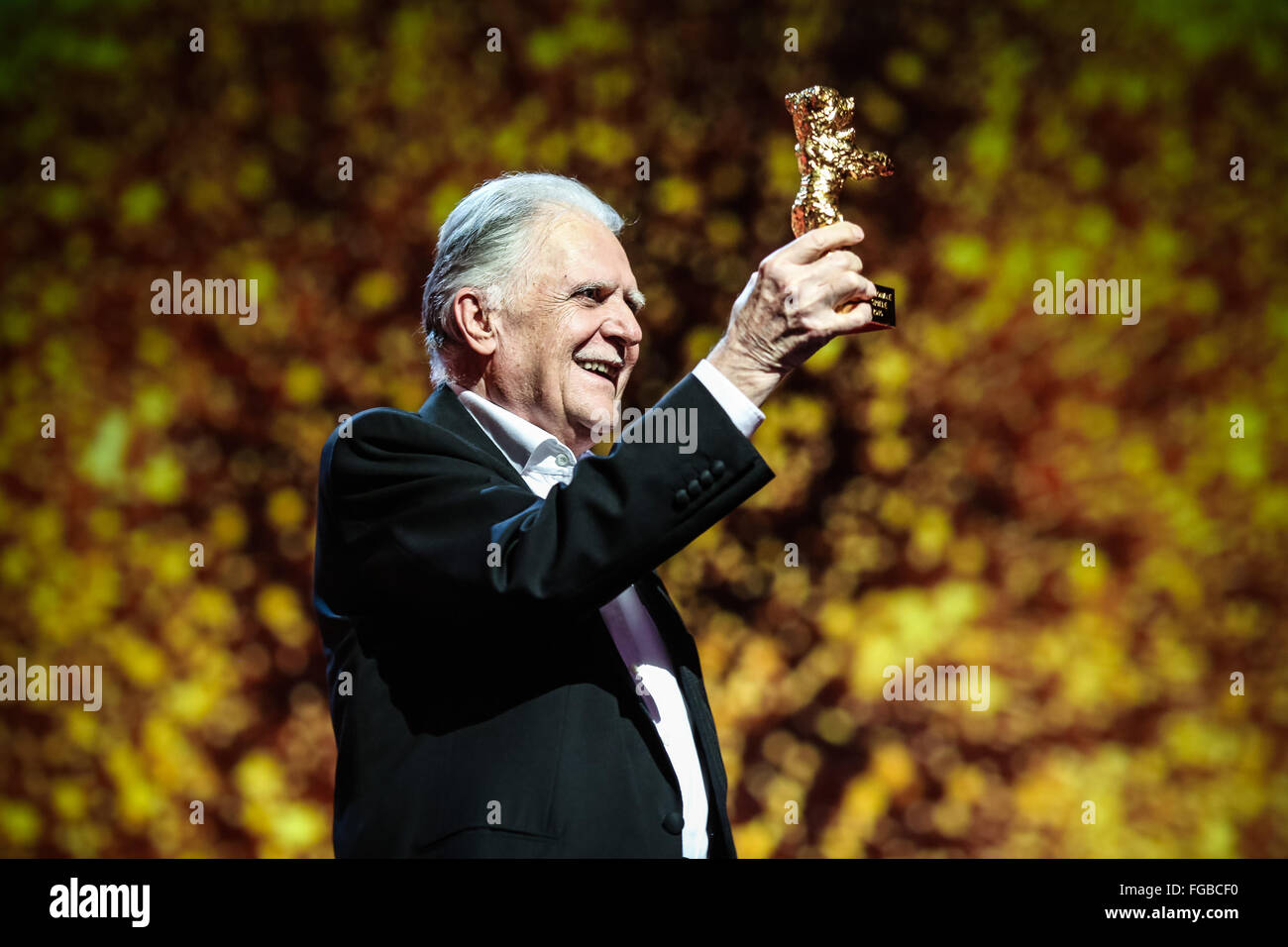 Berlin, Germany. 18th Feb, 2016. German cinematographer Michael ...
