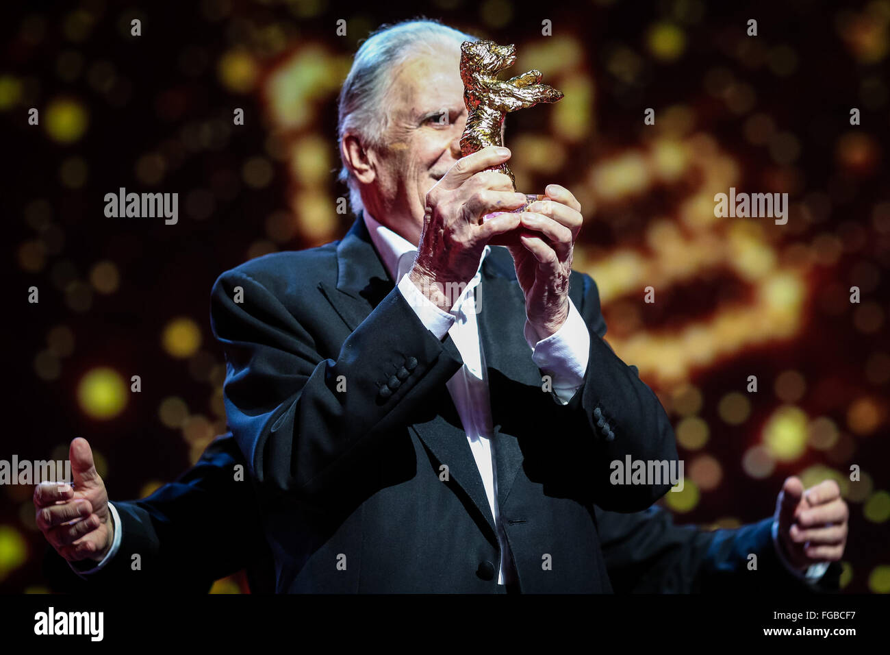 Berlin, Germany. 18th Feb, 2016. German cinematographer Michael ...