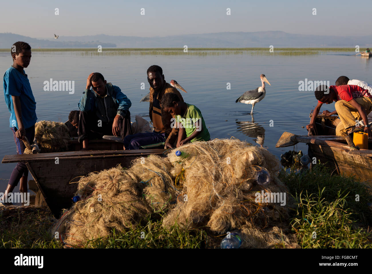 Nets for fish hi-res stock photography and images - Alamy