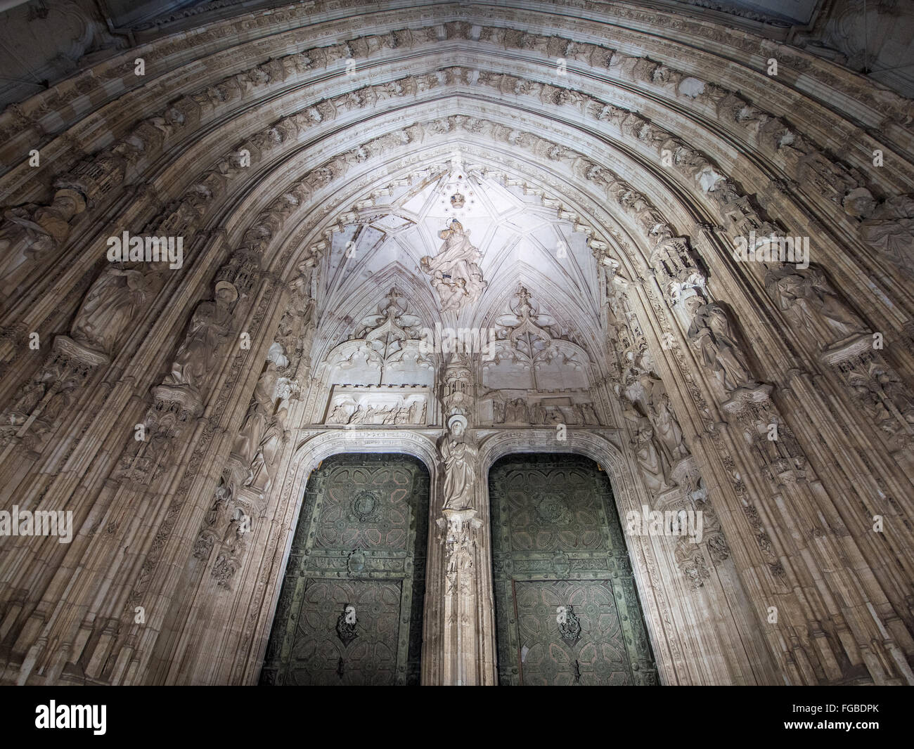 Interior of old cathedral High Resolution Stock Photography and Images ...