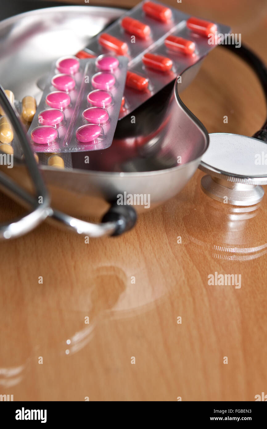 Medication, drug, tablet Stock Photo - Alamy