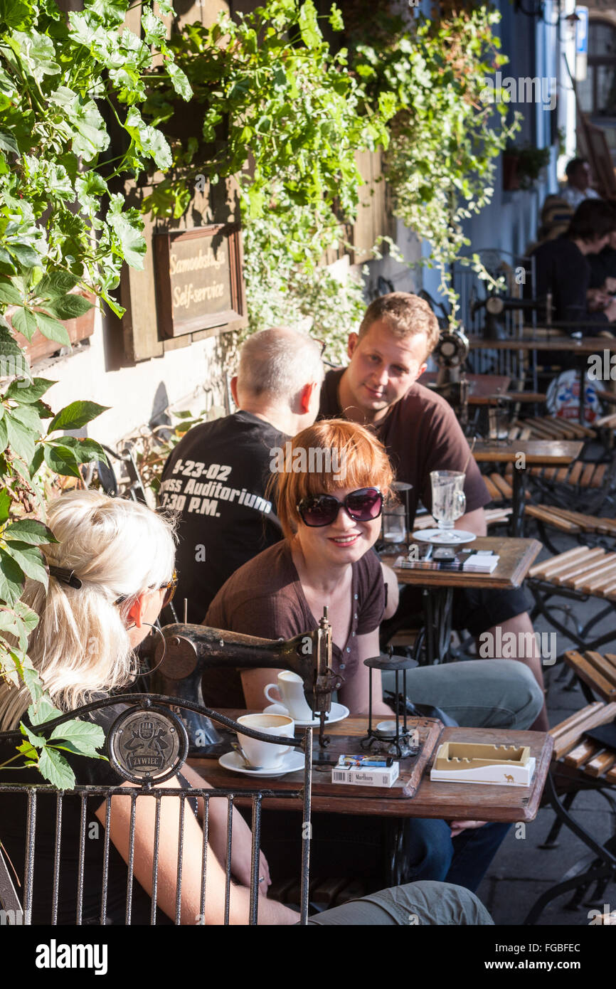 Krakow kazimierz cafe singer hi-res stock photography and images - Alamy