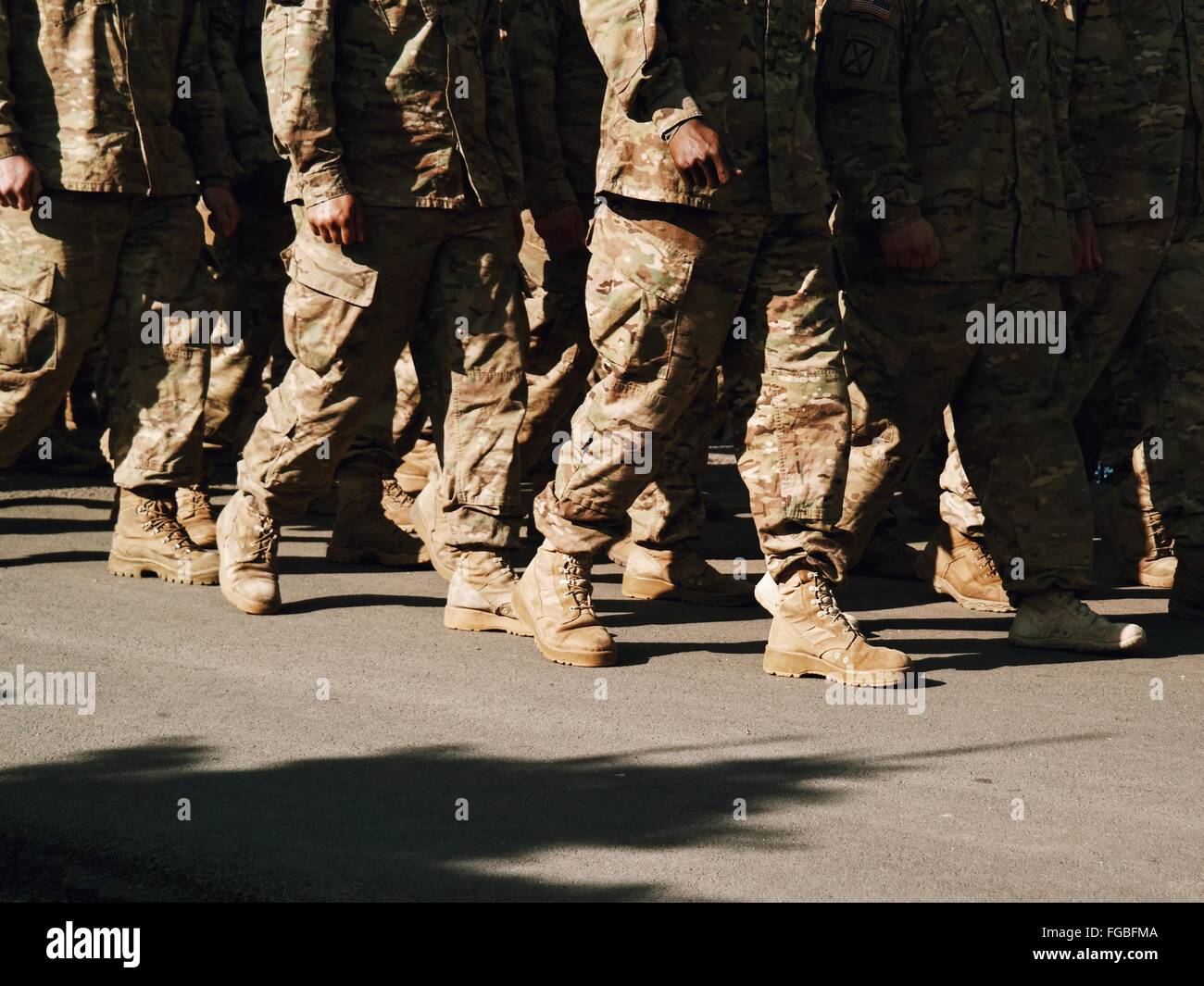 Soldiers Walking High Resolution Stock Photography and Images - Alamy