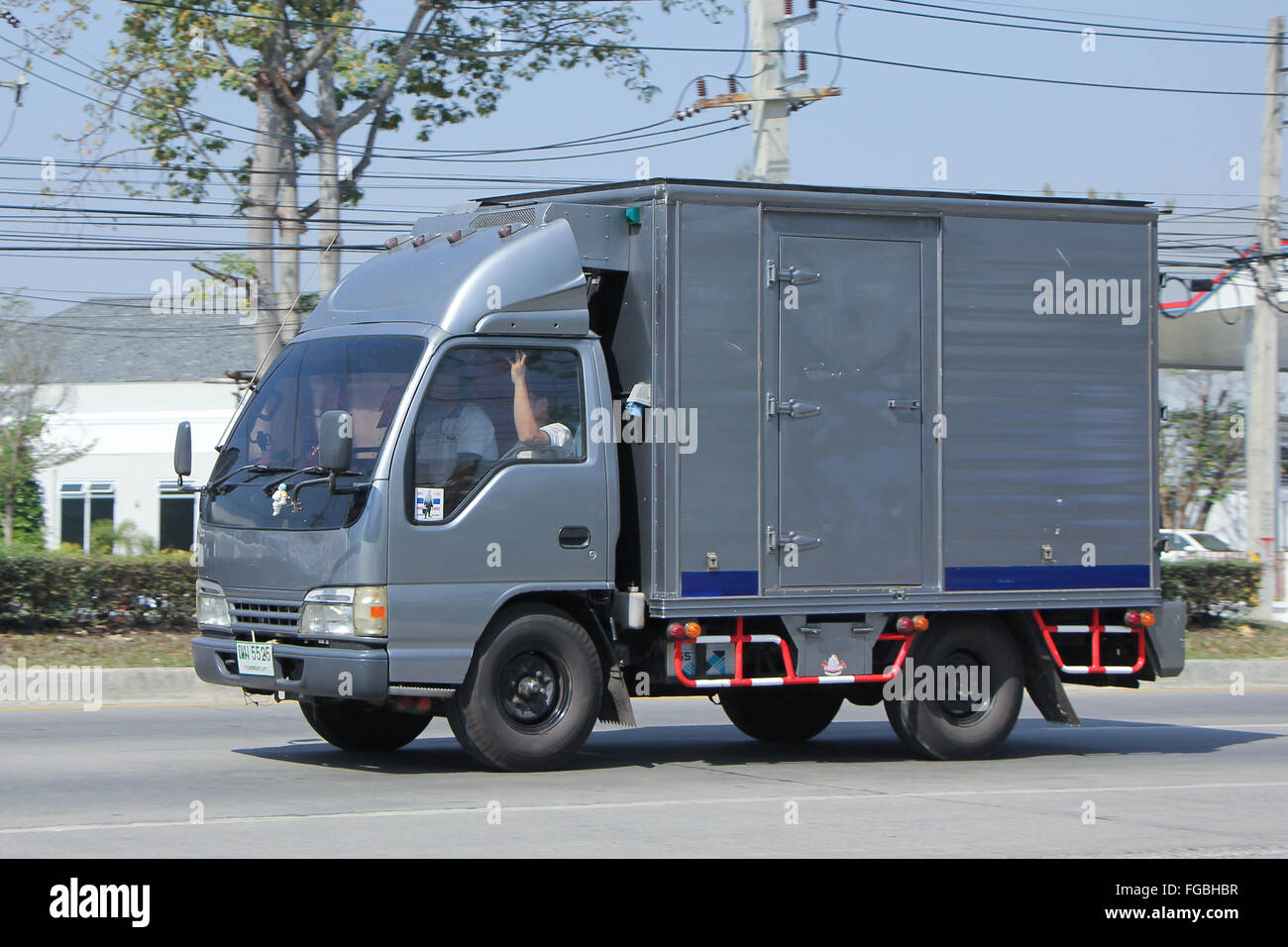 Halliburton truck hi-res stock photography and images - Alamy
