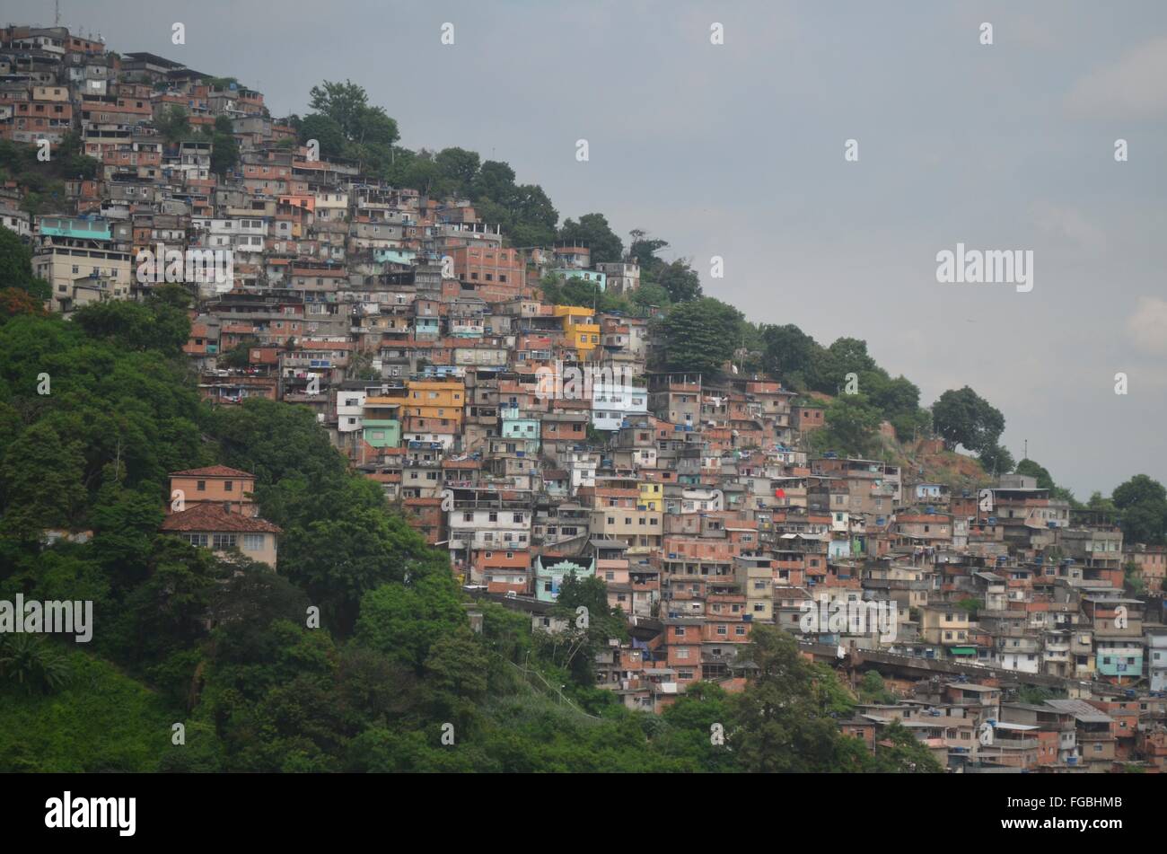 Favelas of Rio de Janeiro, Brazil Stock Photo - Alamy