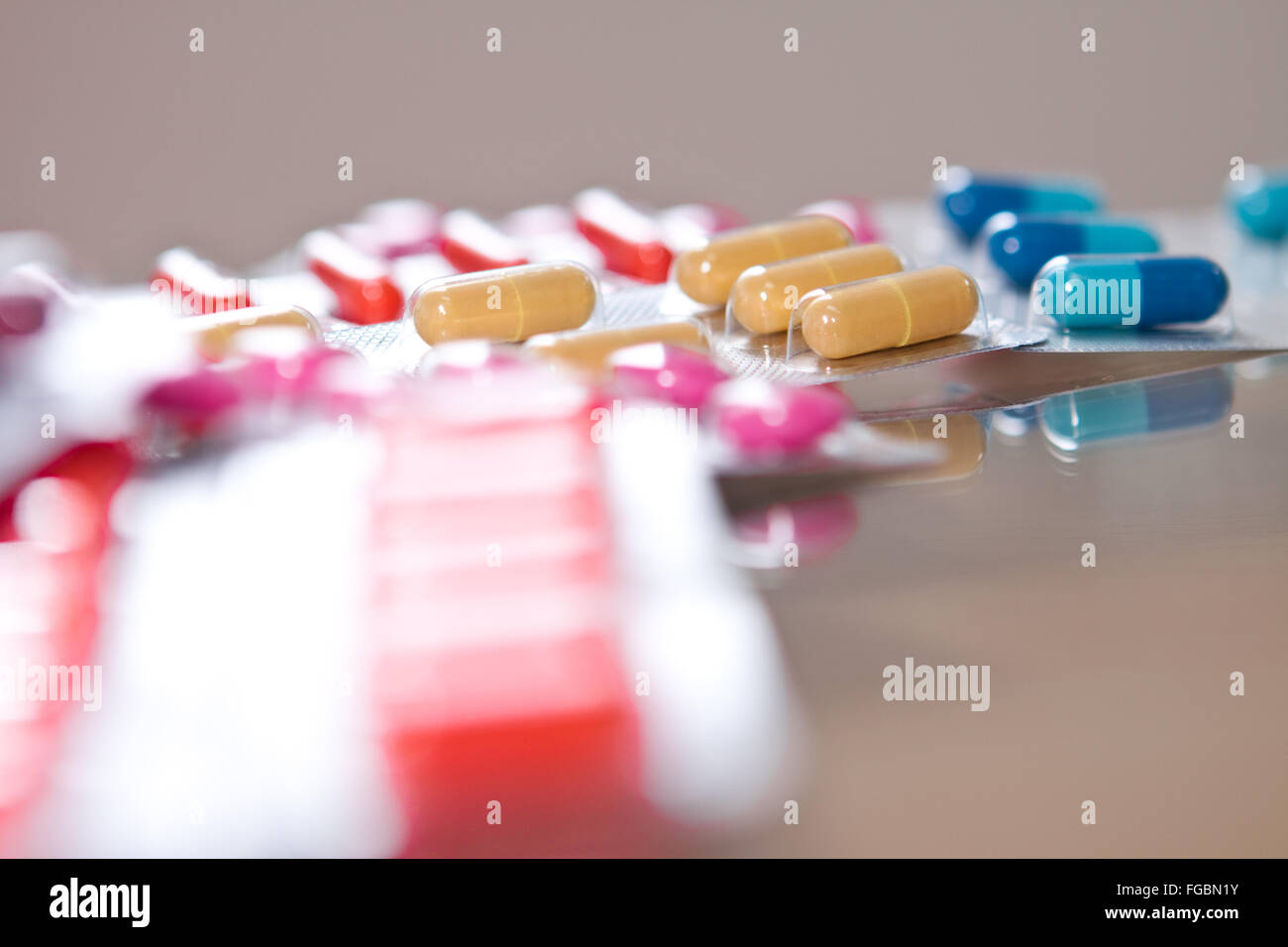Medication, drug, tablet Stock Photo - Alamy