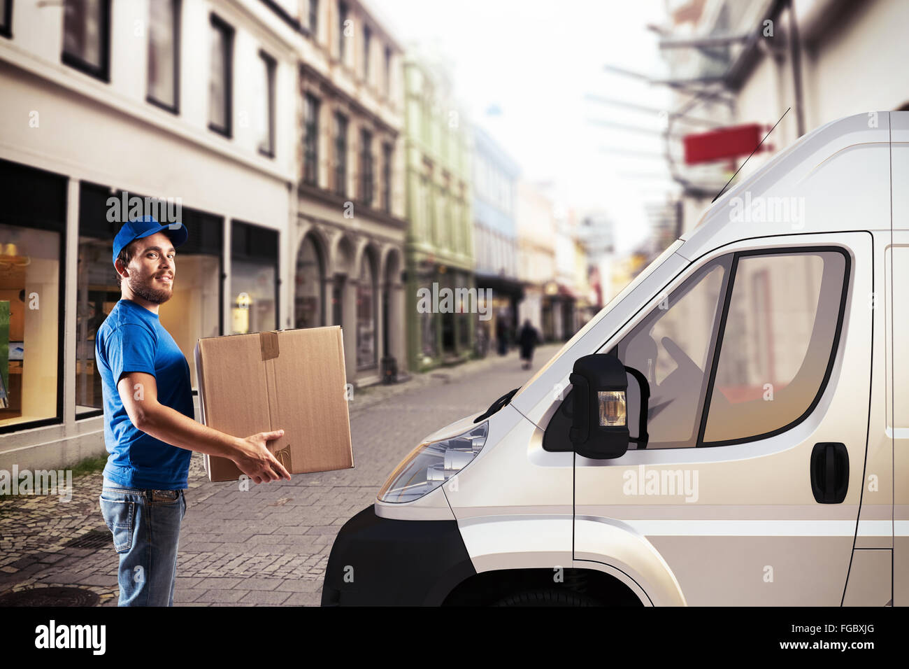 Mailman delivery hi-res stock photography and images - Alamy