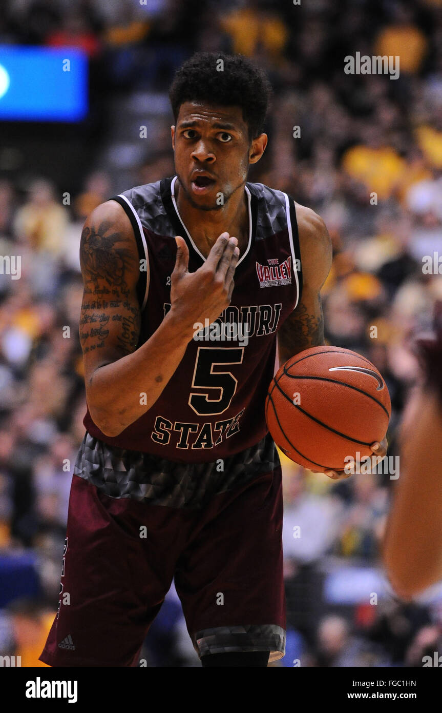Wichita, Kansas, USA. 18th Feb, 2016. Missouri State Bears forward ...